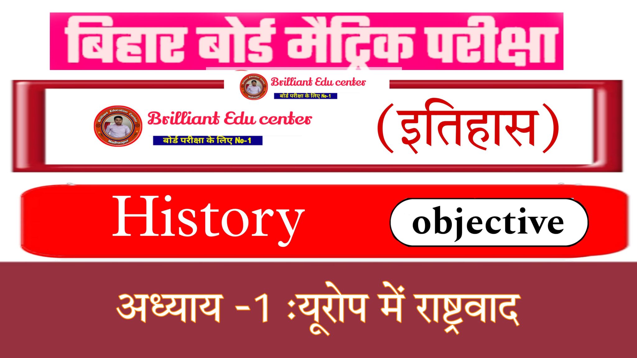 Bihar Board Class 10 History Chapter 1 यूरोप में राष्ट्रवाद | Social ...